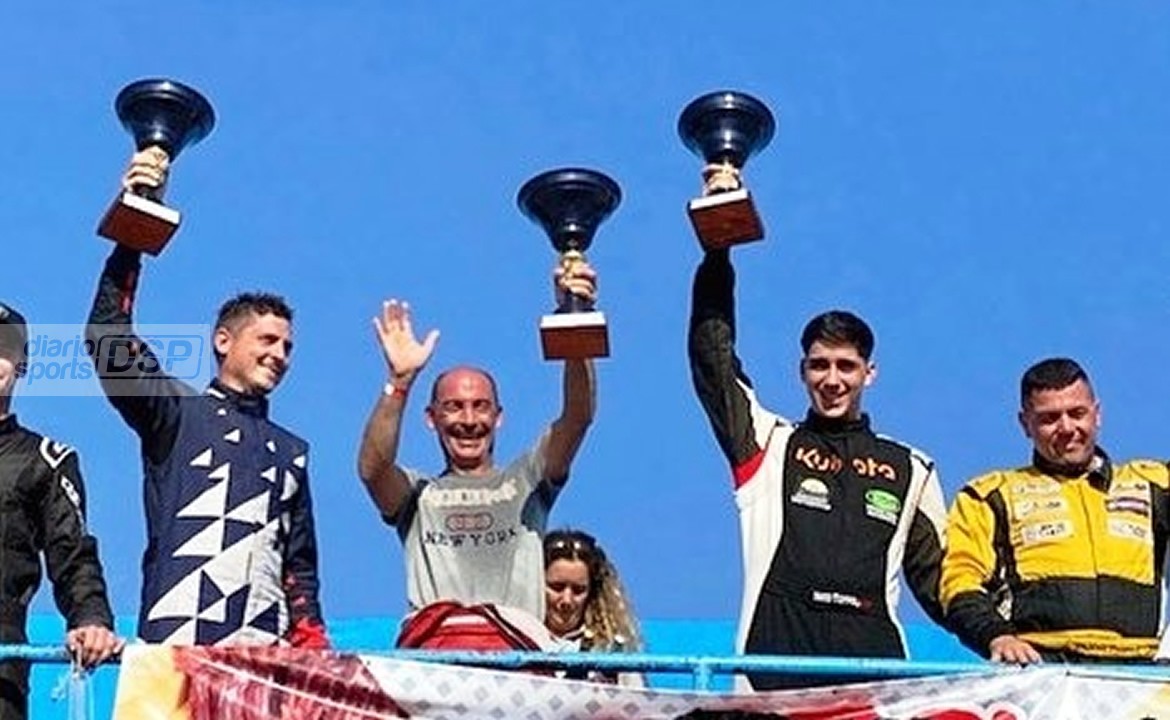 Podio de Nico Tóffoli en los Fiat 600 TZ - DiarioSports - San Francisco