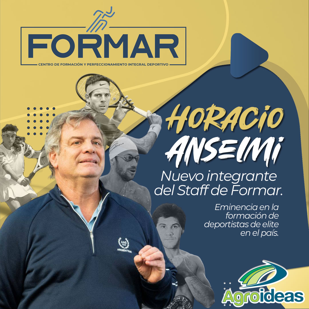 Horacio Anselmi, una eminencia del deporte se suma a Formar ...