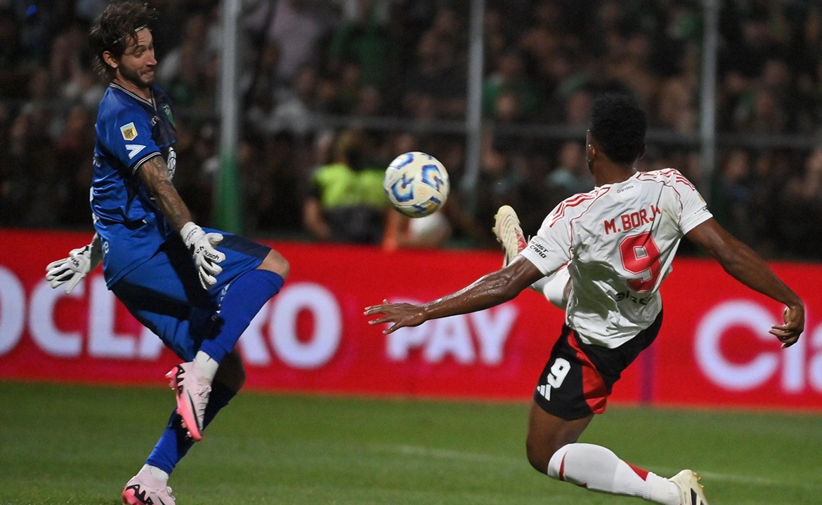 Borgogno luego del 0-2 con River - DiarioSports - San Francisco